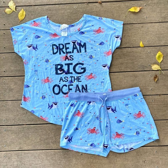 Disney | Intimates & Sleepwear | Disney Finding Dory Pajama Set | Poshmark
